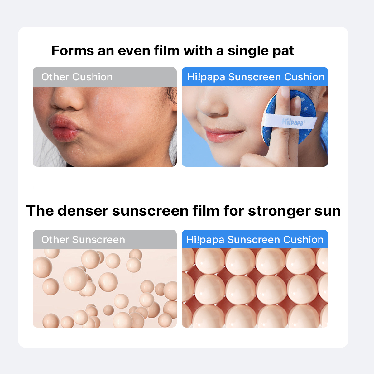 Hi!papa Kids Sunscreen Cushion SPF28 PA+++ Mineral UV Protection ...