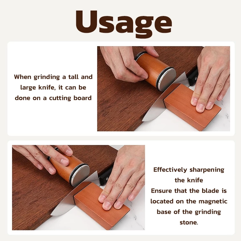 【Malaysia Spot Sale】Rolling Knife Sharpener Kit for Straight Edge ...