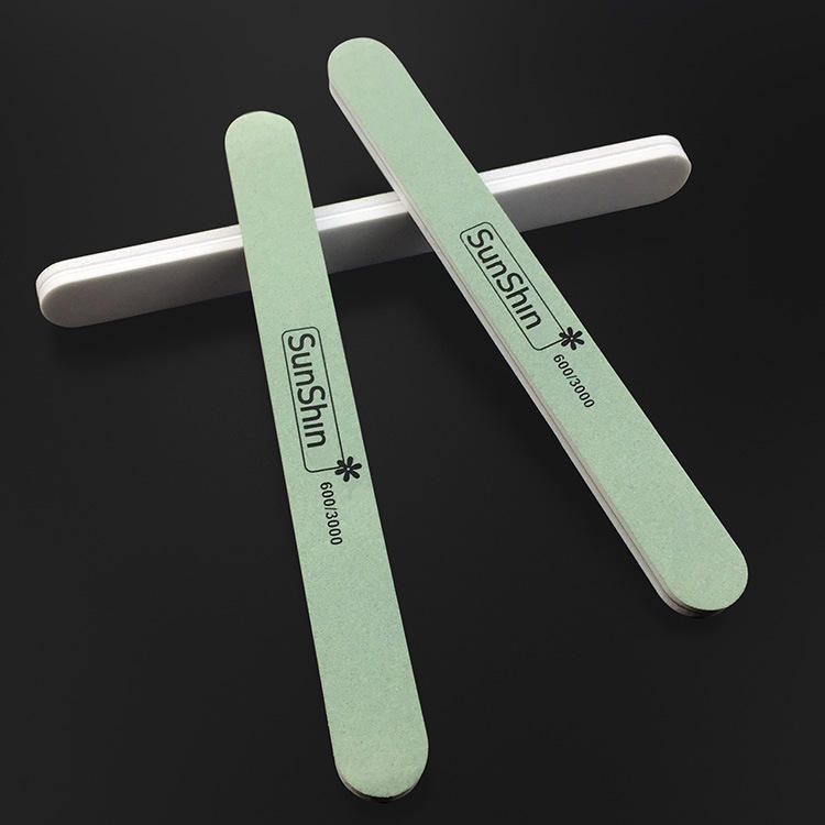 15pcs Double Sided Nail File 600/3000 Grit Natural Nails Polisher ...