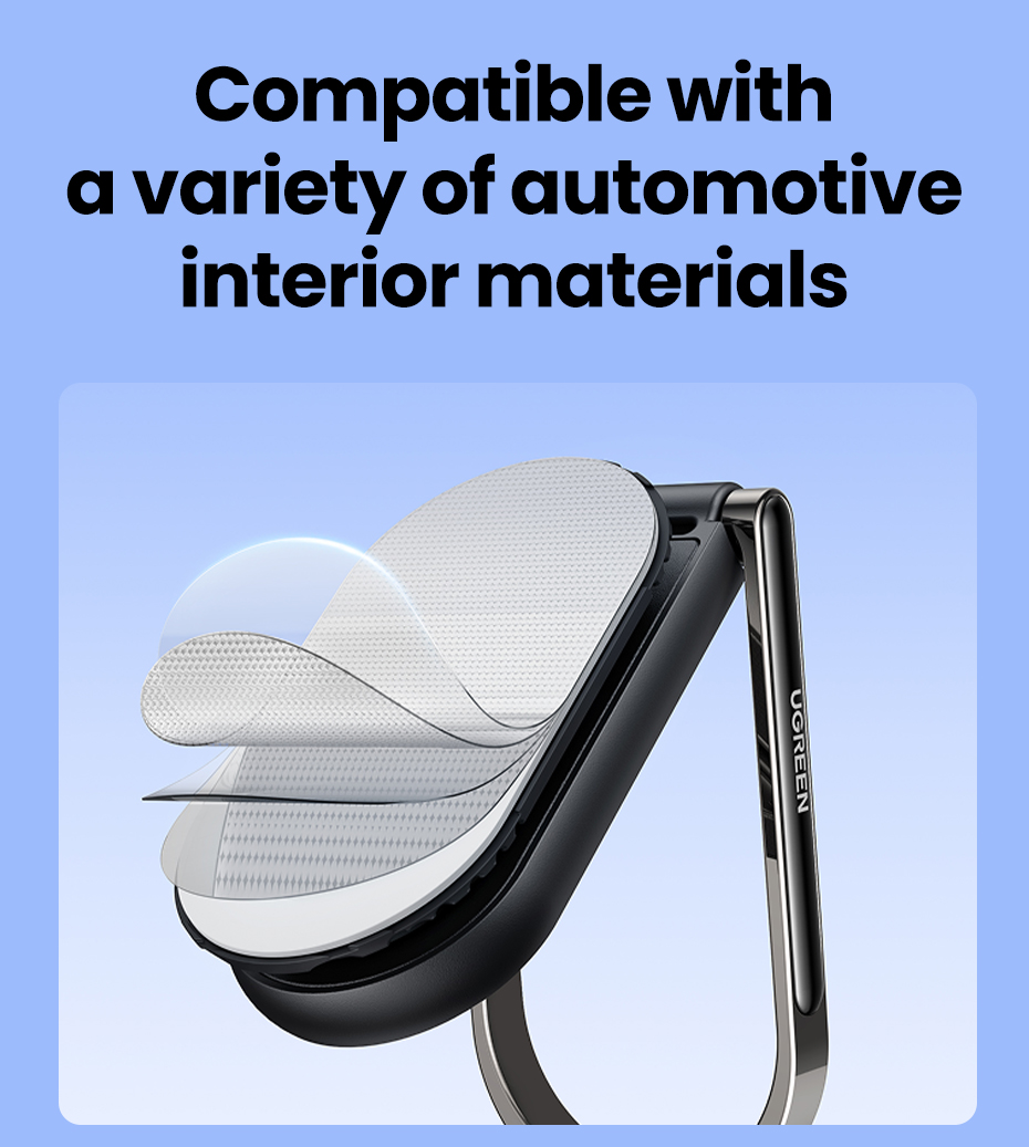 UGREEN Magnetic Center Console Car Phone Holder Base Sticky Rotatable ...