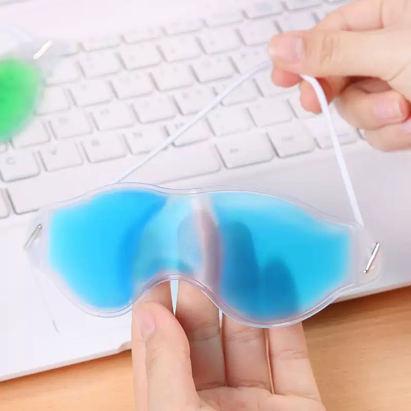 1pc Soothing Ice Pack Blindfold,Cooling Eye Mask For Dark Circles ...