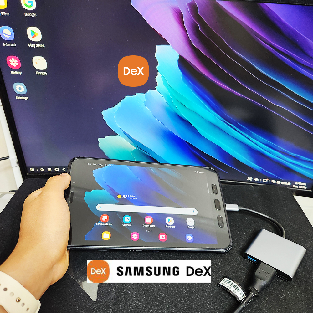 Samsung Galaxy Tab Active3 LTE SM-T577U 4GB 64GB SIM 8 inch Spen Android 13 Rugge Tablet PC ...