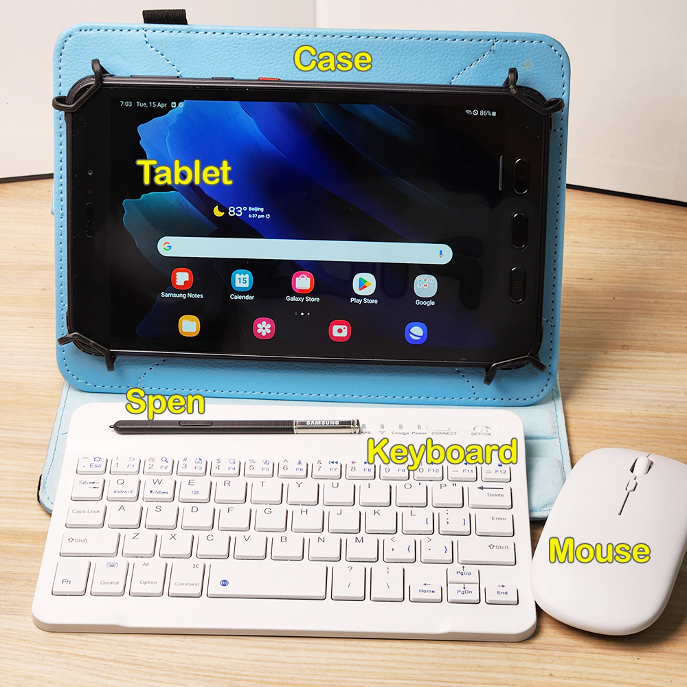 Samsung Galaxy Tab Active3 LTE SM-T577U 4GB 64GB SIM 8 inch Spen ...