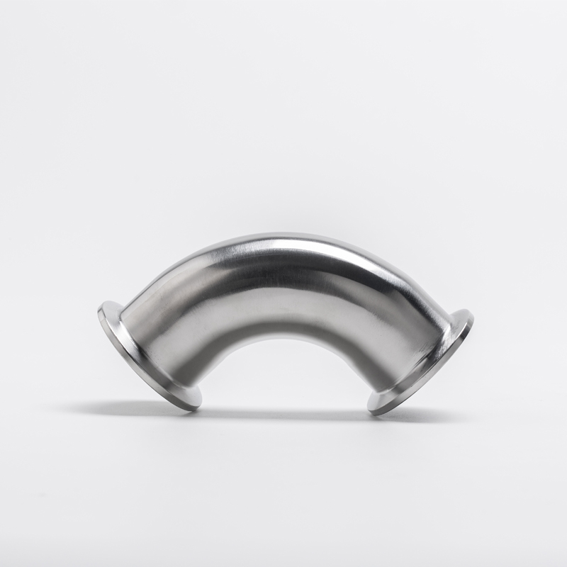 3.5" 304 Sanitary Stainless Tri Clamp 90 Degree Elbow Stainless Steel ...