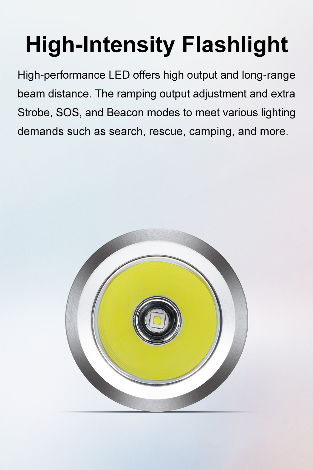 Lumintop Rainbow RGB light 46950 flashlight with camping lantern ...