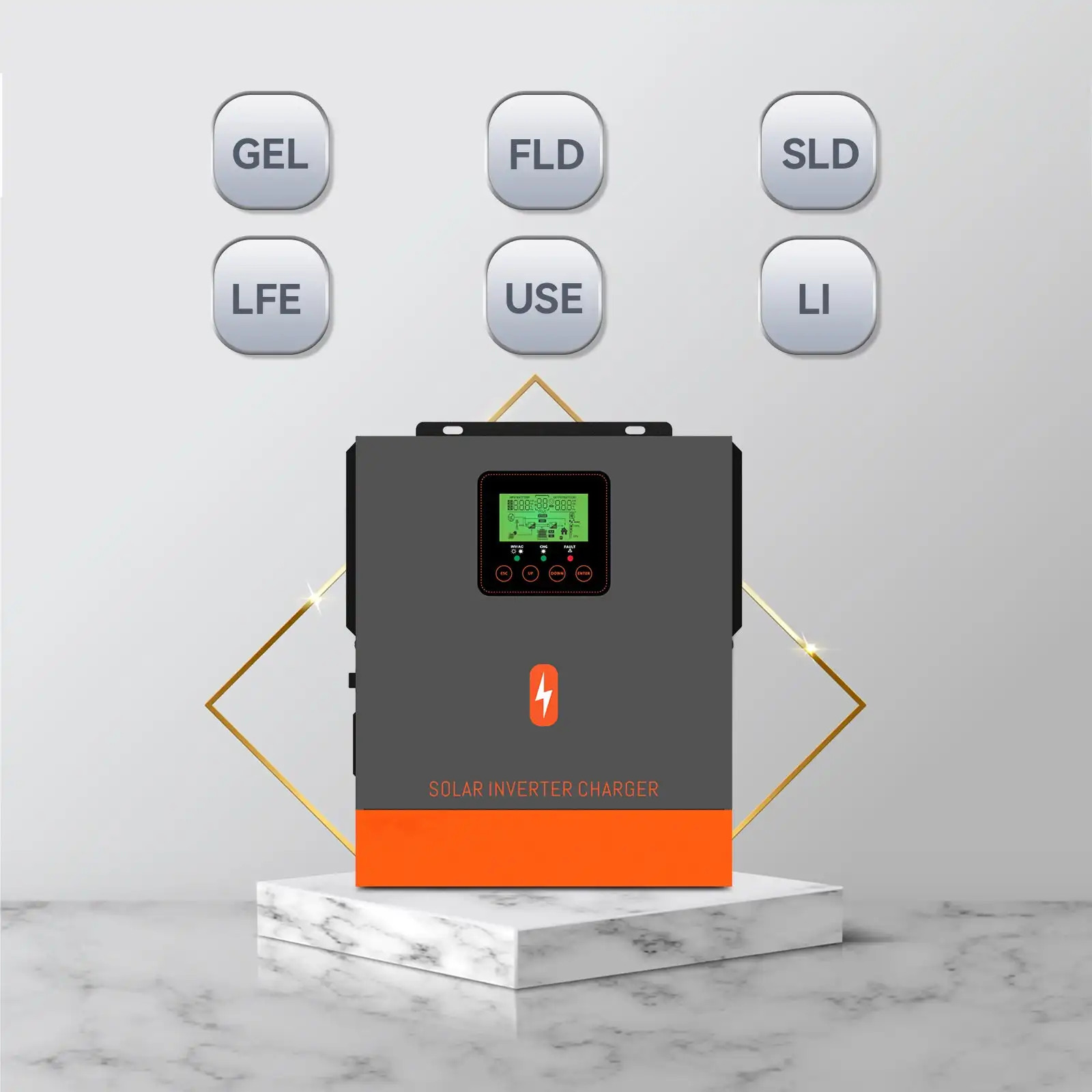 【Local Delivery】PowMr MPPT 1.5KW 24V Solar Hybrid Inverter 230Vac Built ...