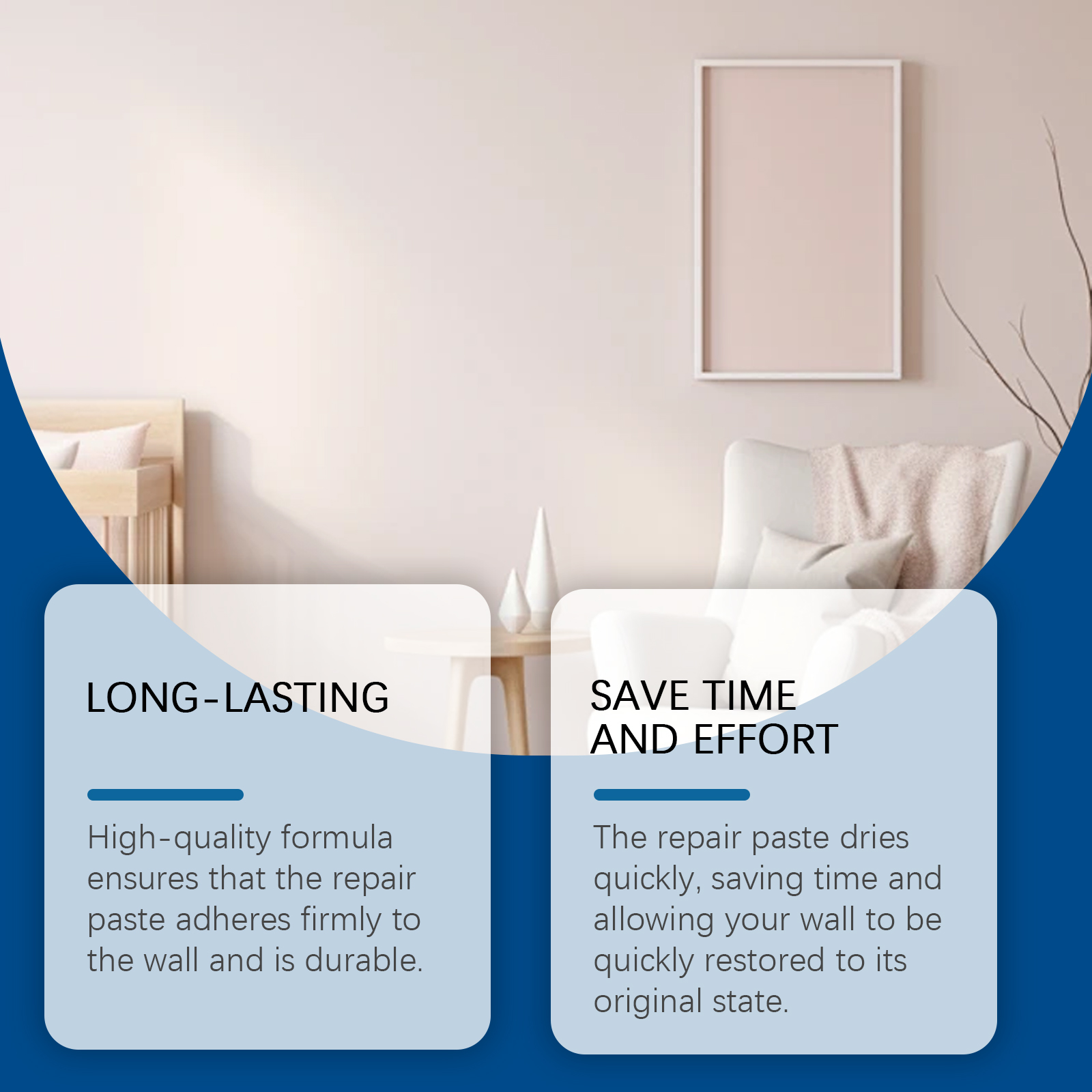 Wall Repair Paste - 100g Drywall Mending Agent Cream for Peeling Paint ...