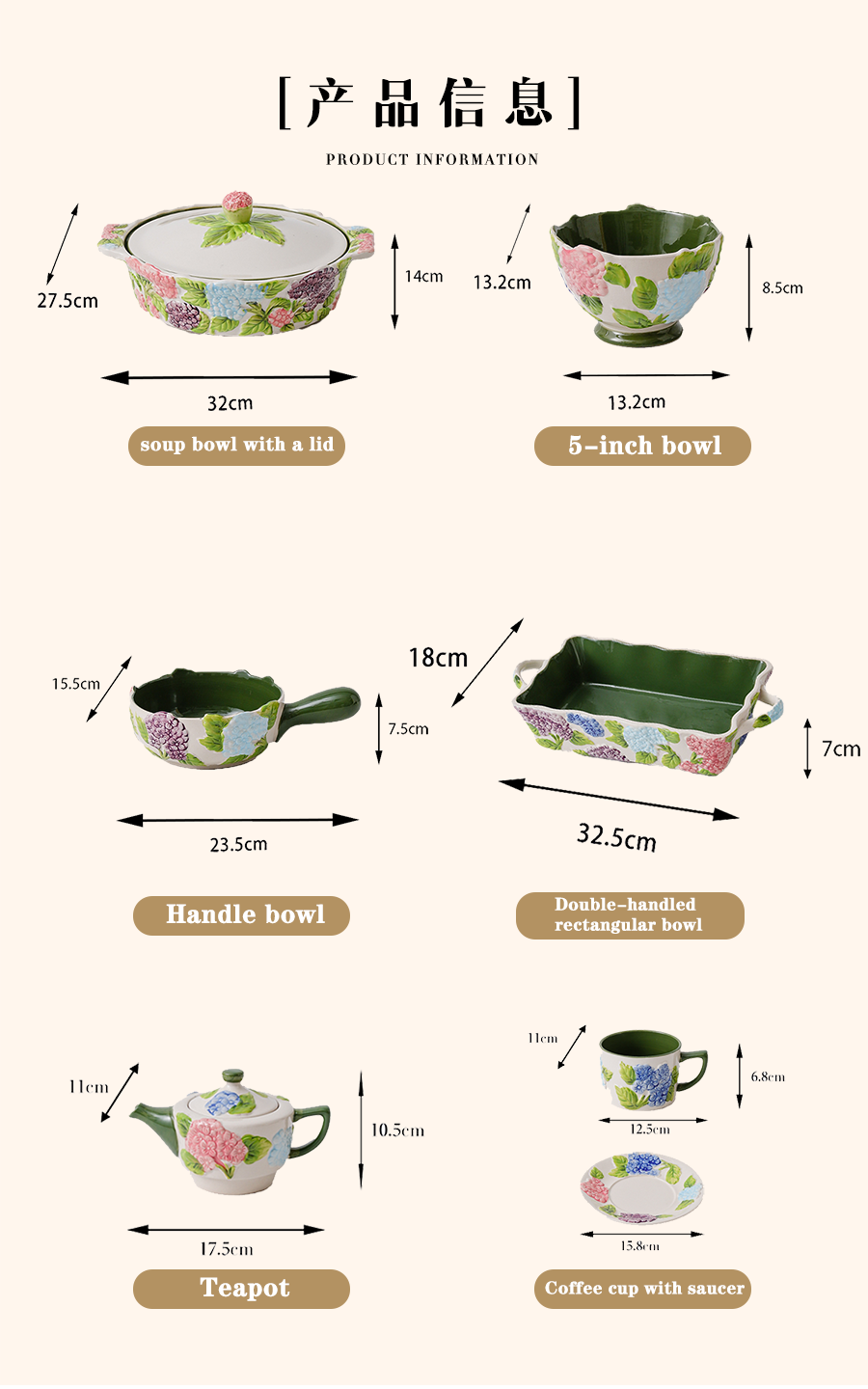 "Underglaze ceramic dinnerware set/Piring keramik,kraf relief,corak ...