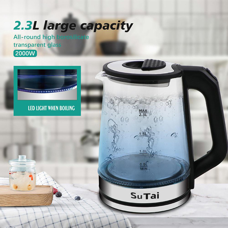 Glass Electric kettle, Kettle Household Durable, Thermal Insulation ...