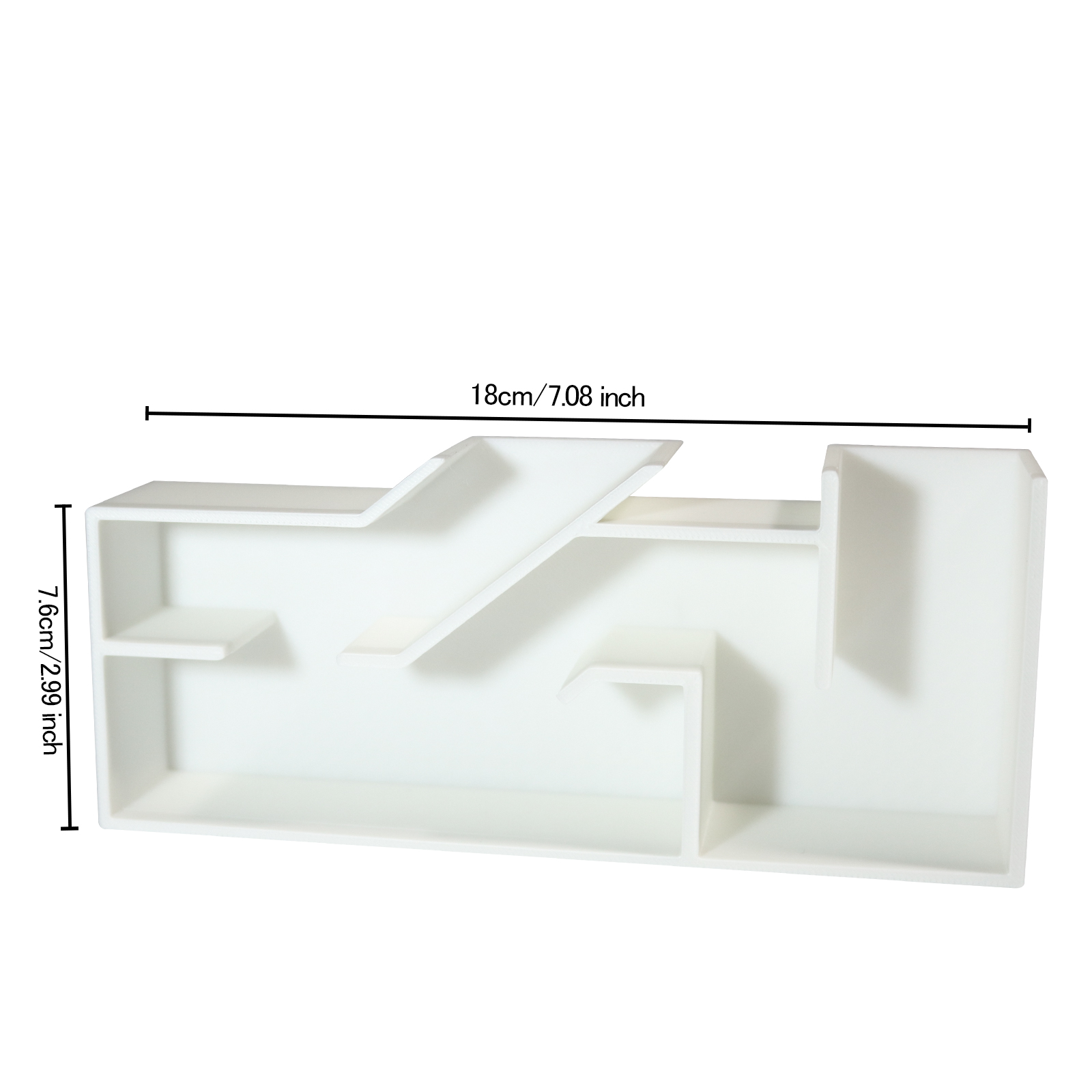 Plastic Rectangular Maze 3D Print Underground Fish Tunnel Cave Aquarium ...