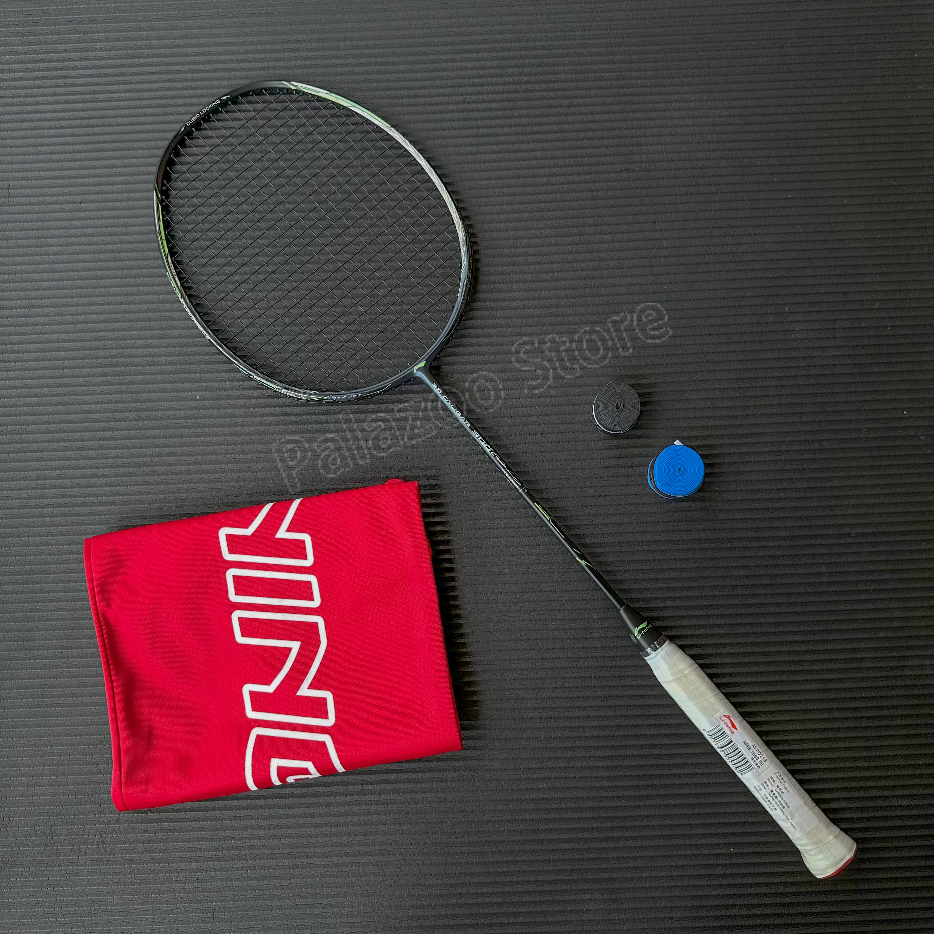 【Ready Stock】Li Ning Badminton Racket 3D CALIBAR 900C High Quality Full ...