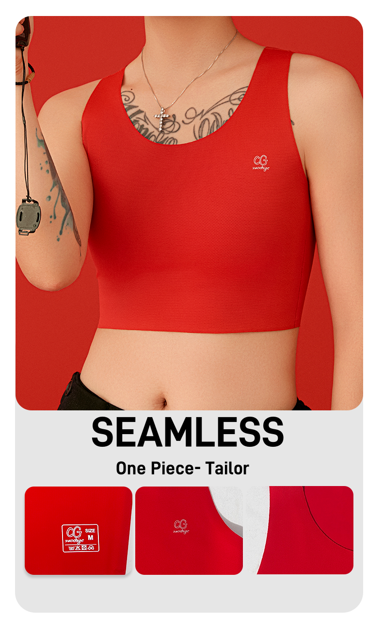 [COD] Janest Chest Binder Seamless Bra Sport Bra Tomboy Binder Binder ...