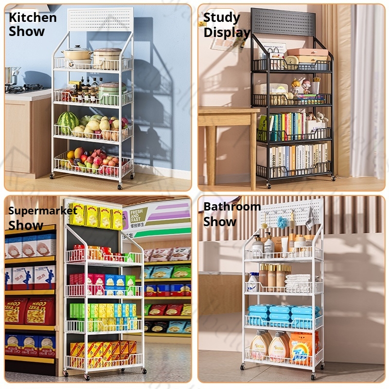 Supermarket snack shelf beverage small food toy display stand convenience store multi-layered ...
