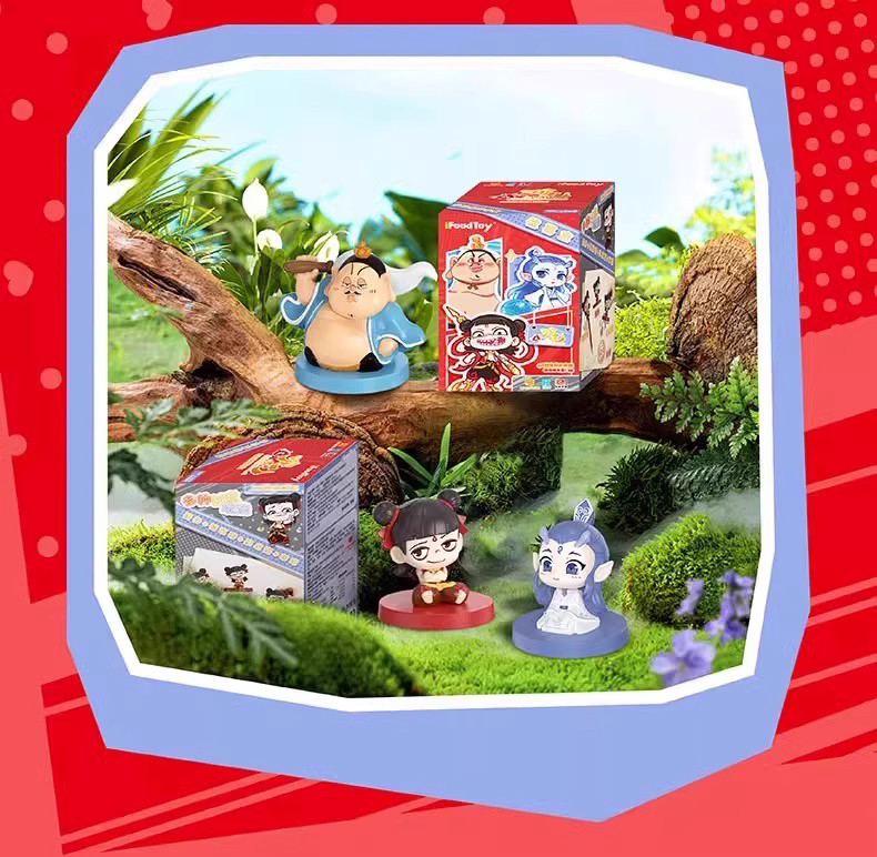 Nezha 2 Blind Box Magic Children's Sea Series Dolls Cute Nezha&Ao Bing ...