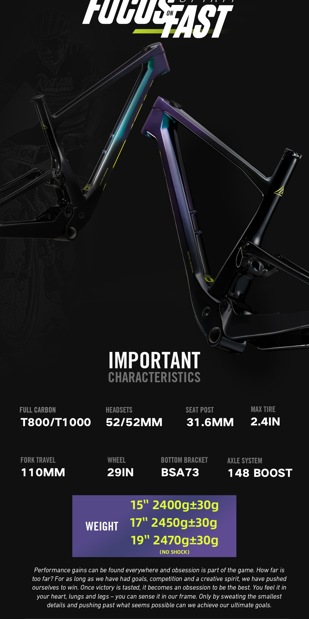 2025 Lexon New Spirit Frame 29 Full Carbon Suspension XC MTB Frame ...