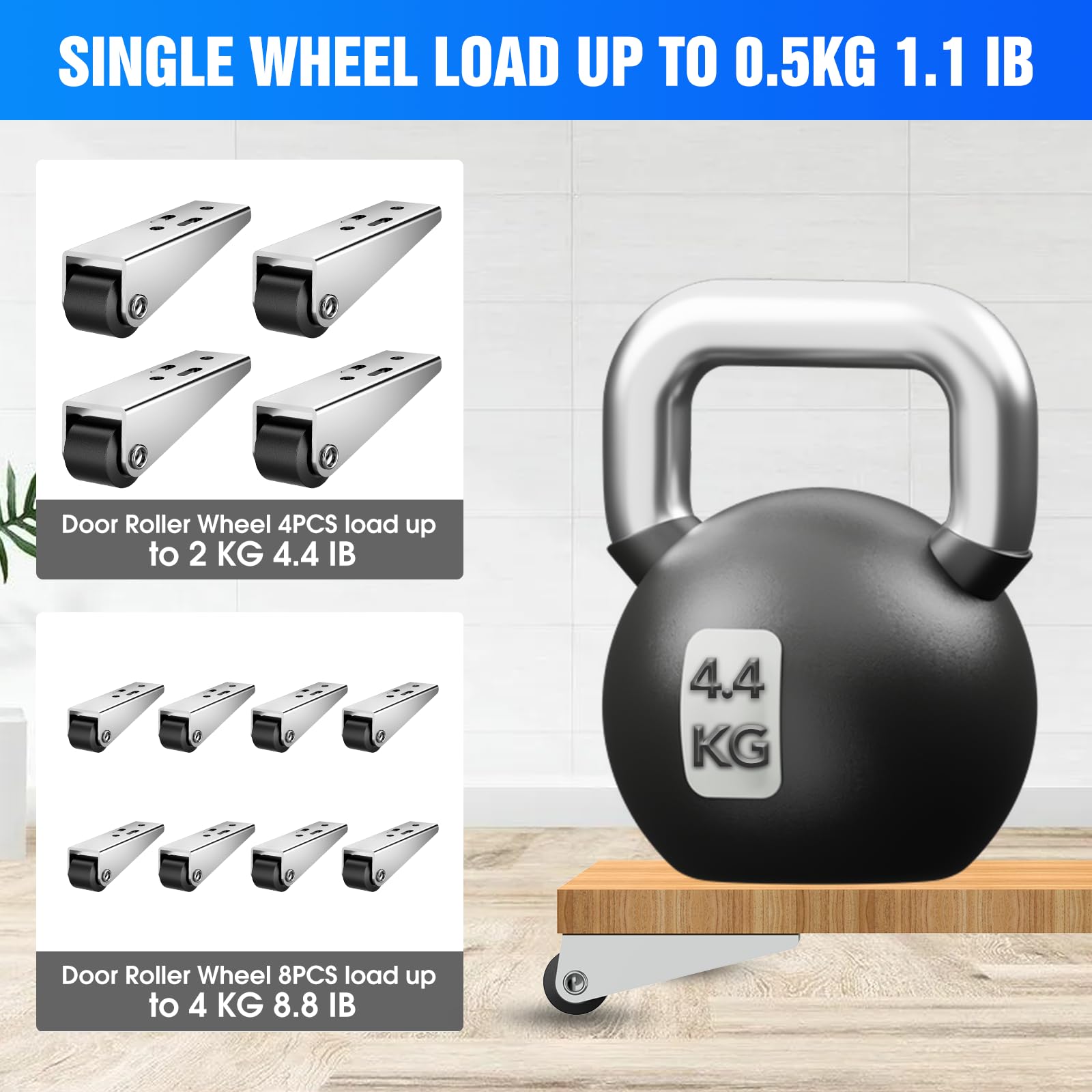 High performance sliding door droop door translation guide wheel pulley ...