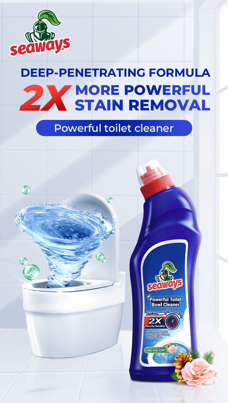 Seaways Powerful Toilet Cleaner Bathroom Descaling And Deodorizing 500g ...