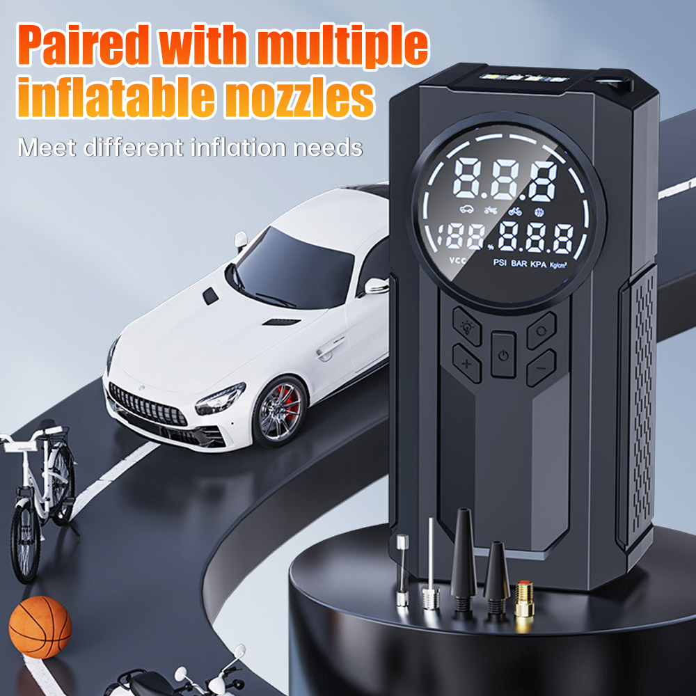 READY STOCK Car Tyre Inflator Tyre Pressure Pump Electric Tire Pump Car ...