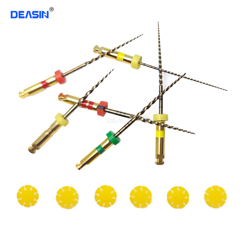 6pcs/pack Original Eighteeth E-FLEX Dental Root Canal File Gold Endo ...