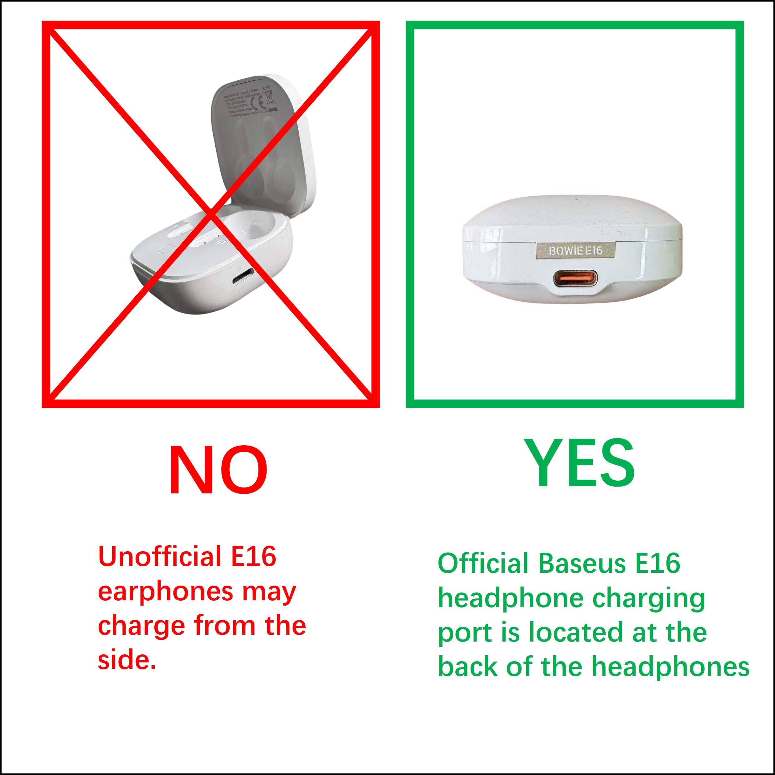 【Trend Front】 For Baseus Bowie E16 Case Transparent Cute Cartoon Soft ...