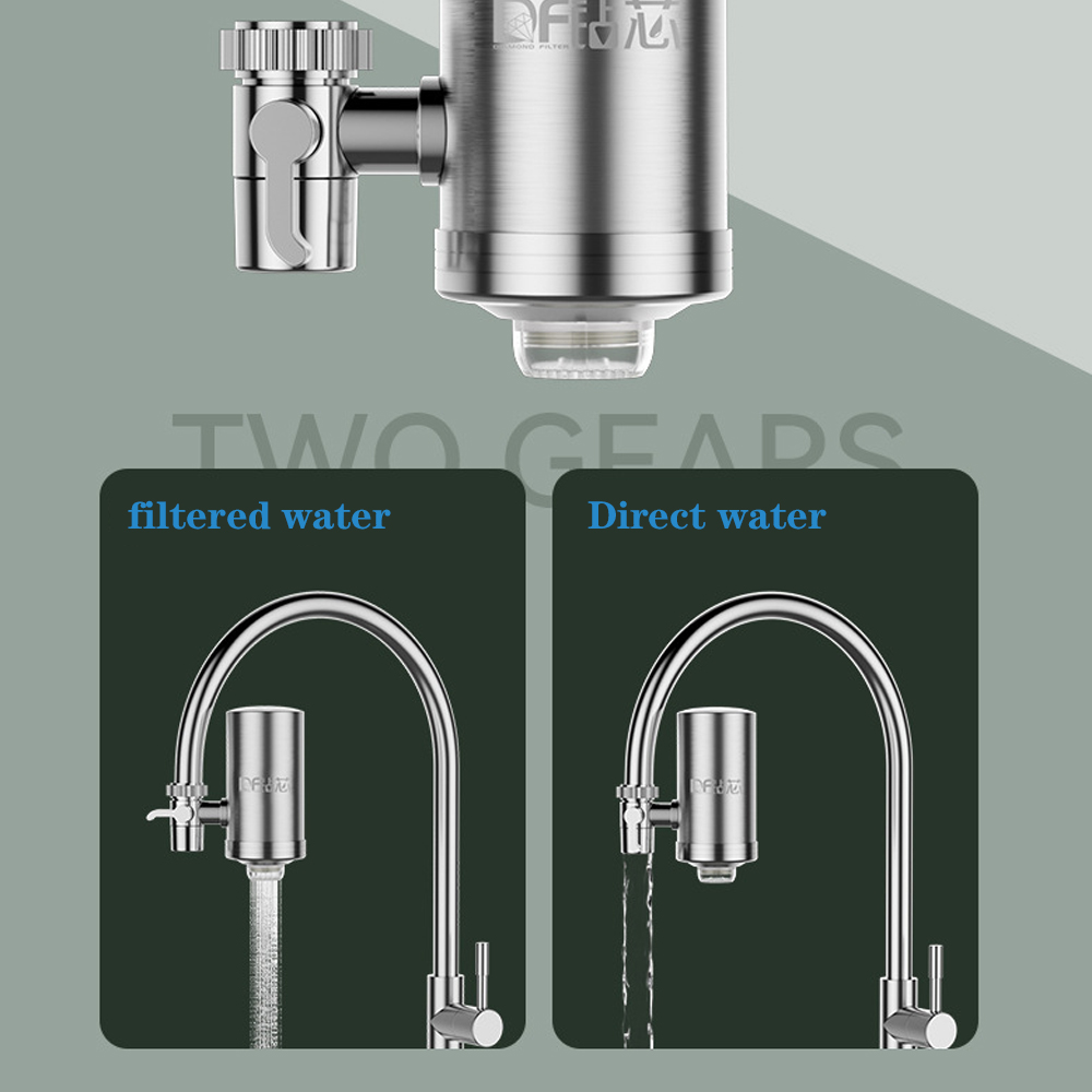 General Household Detachable Washable Ceramics Water Filter Kitchen Tap ...