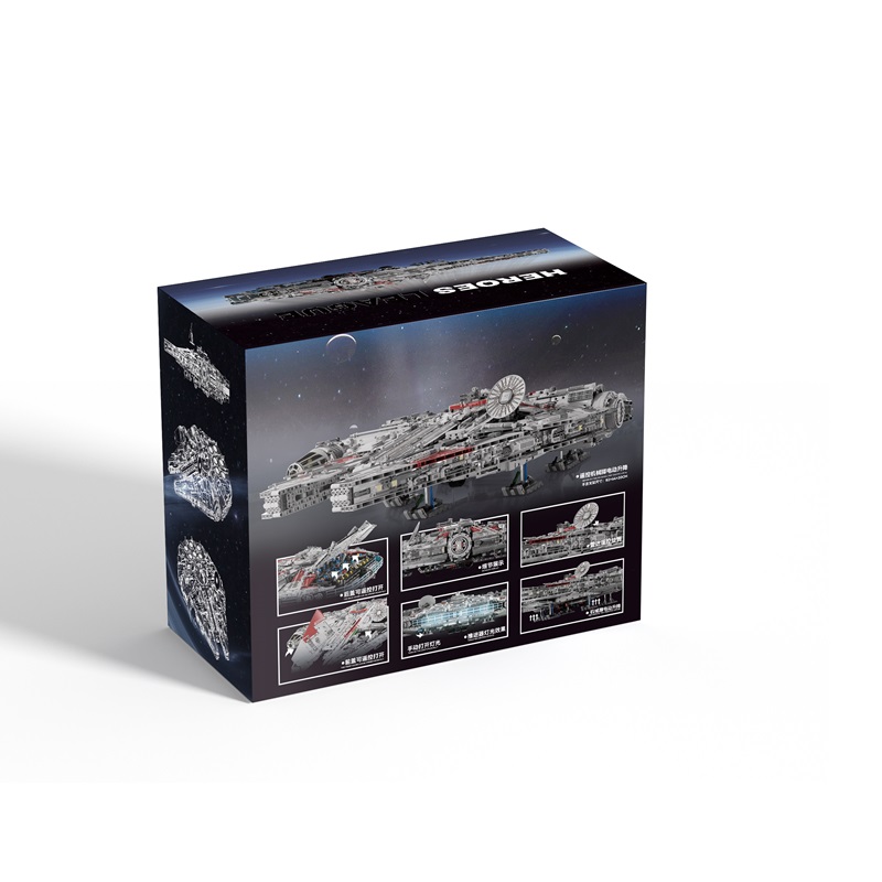 Millennium Falcon Spaceship Star War Building Blocks 11230 Pcs KBOX ...