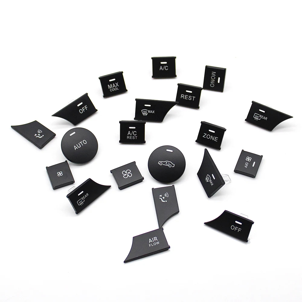 Front Console AC Heater Climate Control Switch Button Covers ...