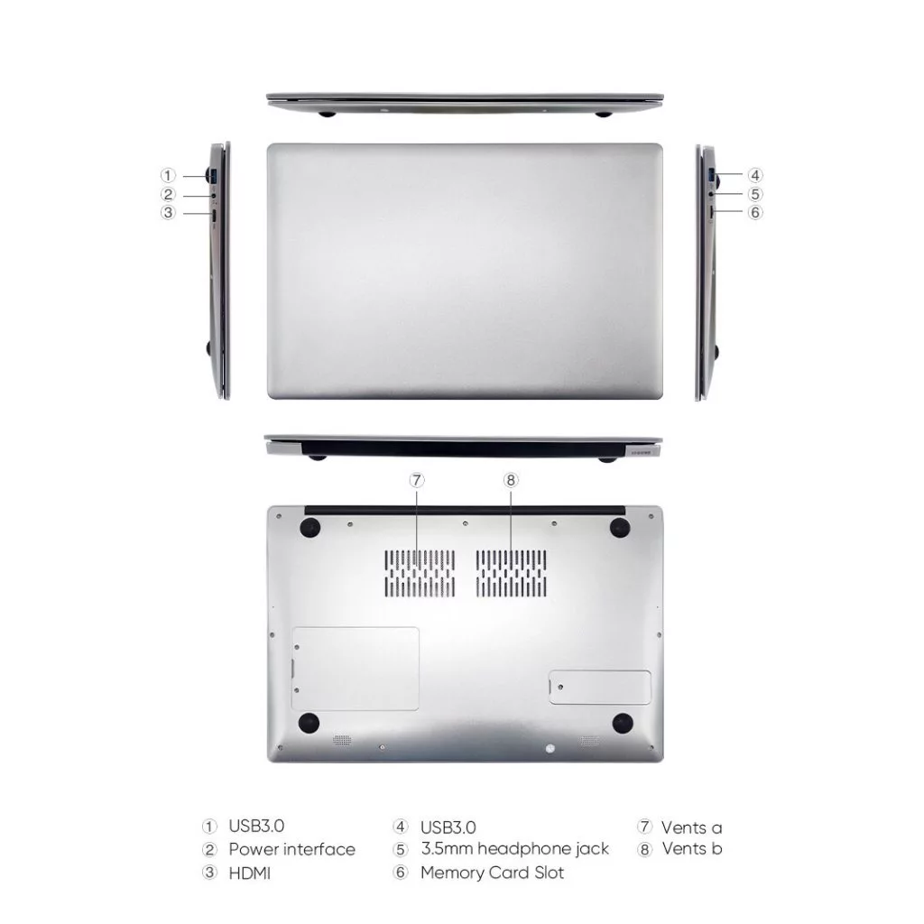 2025 New 15.6" Ultra-thin Business Laptop Intel Core i7 -8500Y Windows ...