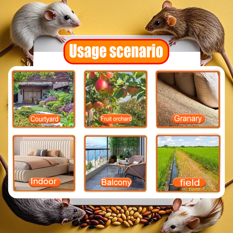 【Malaysia Spot】Rats die in just 1 seconds Rat poison 500g Racun tikus ...