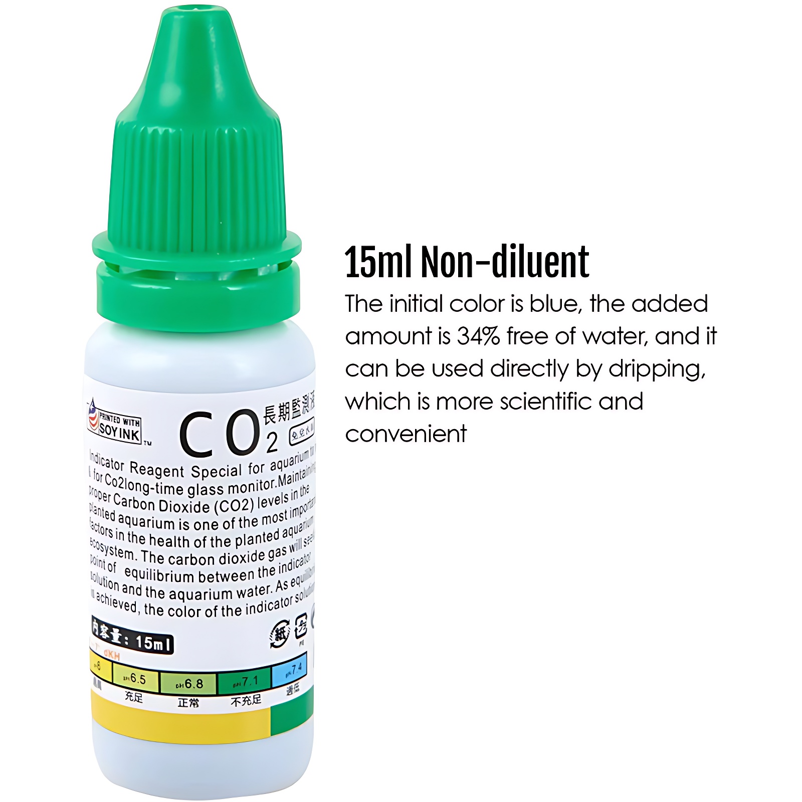 Carbon Dioxide CO2 Monitor Aquarium Carbon Dioxide Indicator Burette ...