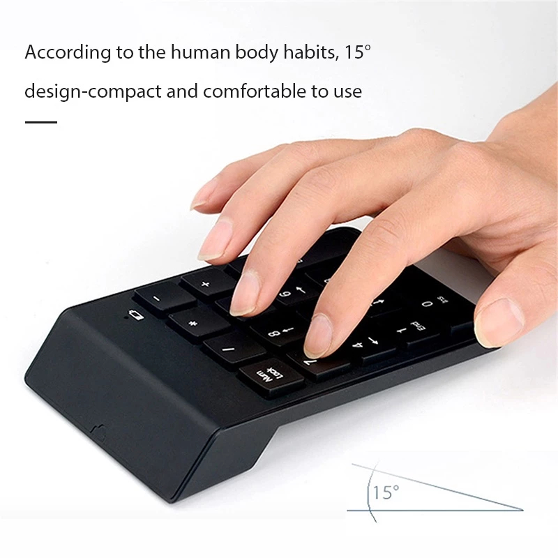 EXPOSE 2.4g Keyboard Wireless Digital External Keyboard USB External ...