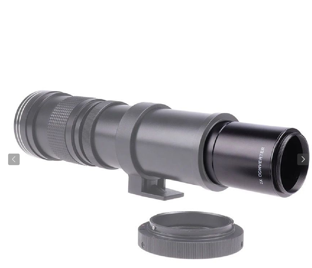 500mm f8-f32 large aperture telephoto SLR photography fixed focus ...