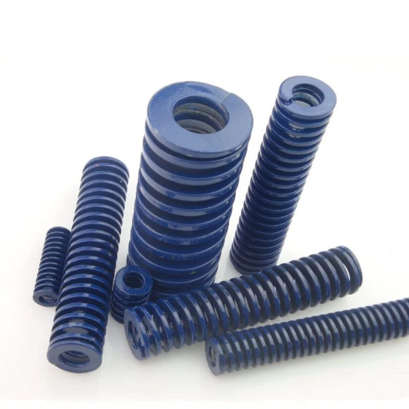 Light load Die Mold Spring Alloy Steel Blue Compression Springs TL ...