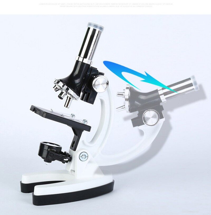 High Power Student Microscope Lab Professional 200 3000X Mikroskop ...