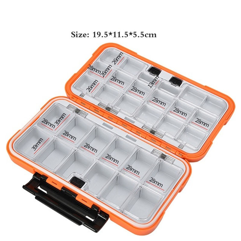 Waterproof Accessory Box, Bait Box, Fishing Gear Bait, Portable Hook ...