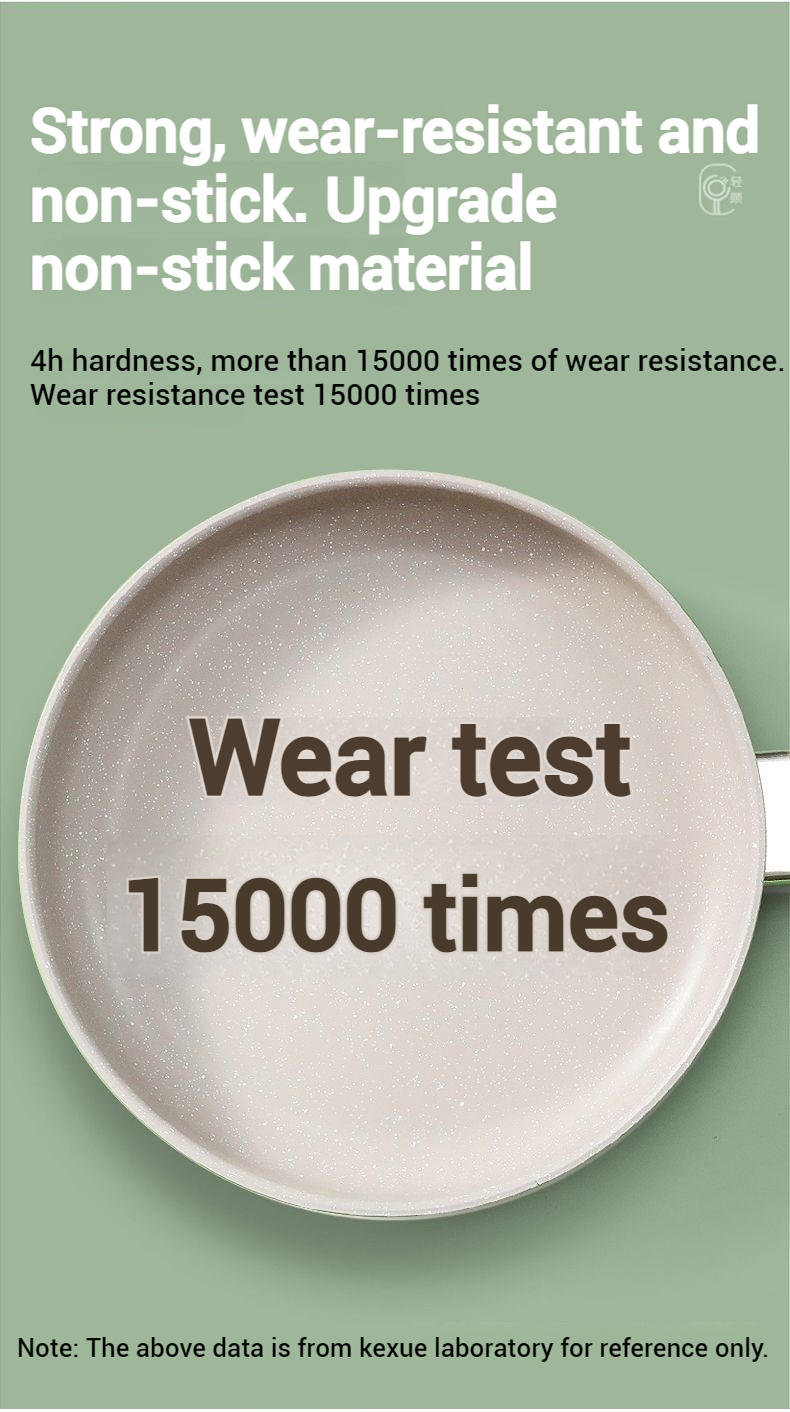 Kuali Tidak Melekat Non Stick Frying Pan Marble Pans Multi-Purpose ...