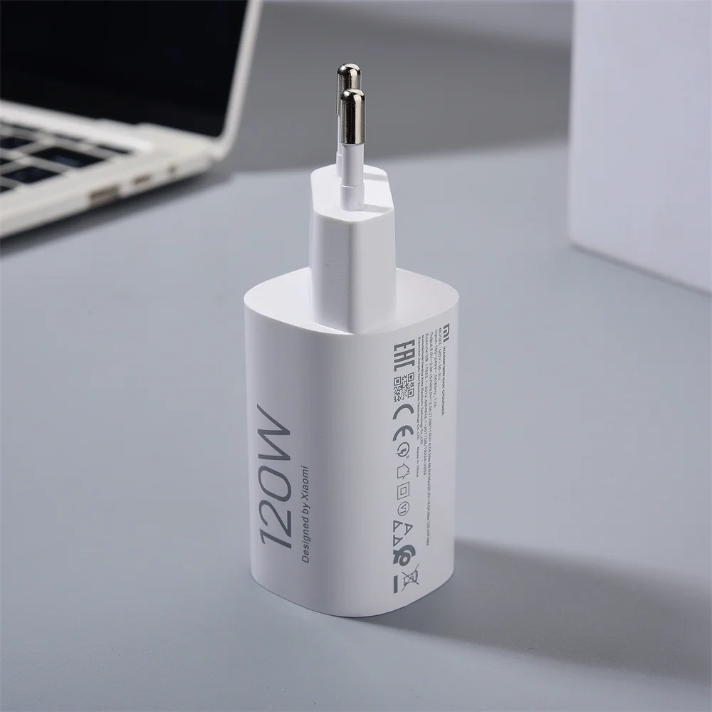 Brand New Xiaomi 120W Charger GaN QC4.0 HyperCharge PD Power Adapter ...
