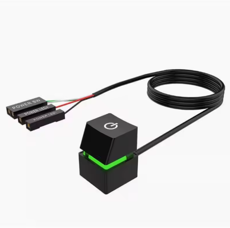 Desktop Computer Power Switch 1.8m Extension Cord with LED for Home ...