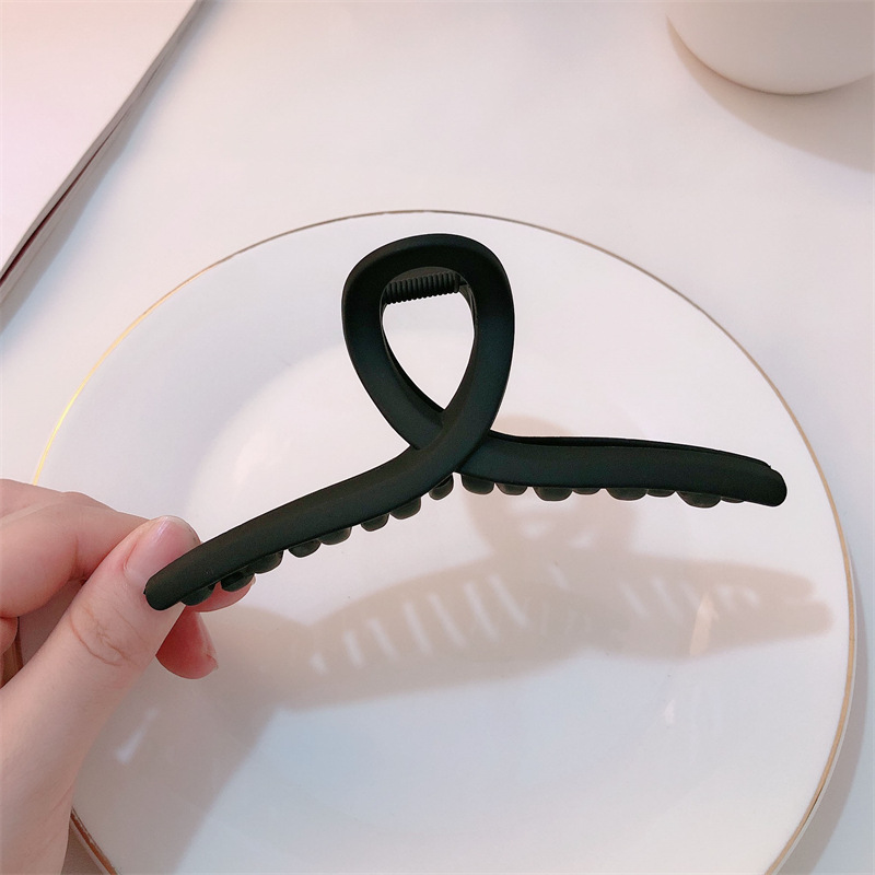 Frosted Claw Hair Clip for Women - Stylish Grip Clip & Simple Hair ...