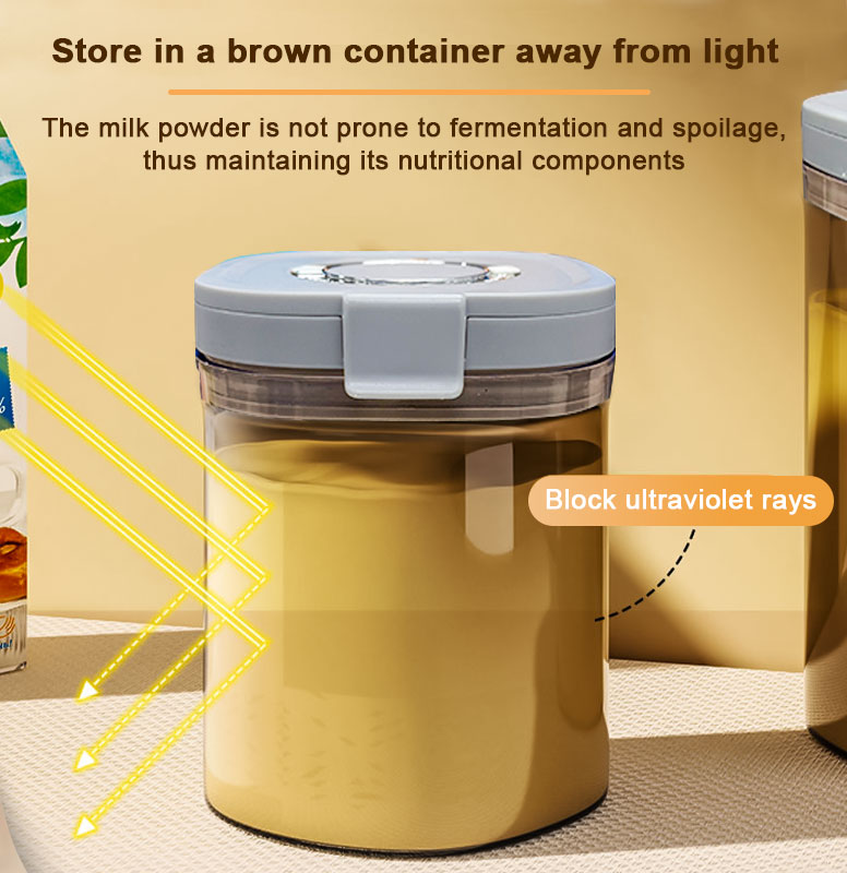 【3 Sizes】800ml/1300ml/1800ml BPA Free Baby Formula Container - Airtight ...