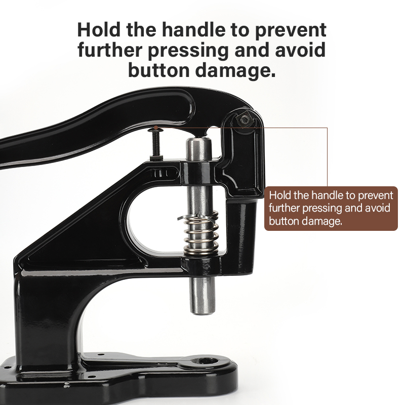 WUTA Hand Press Button Installation Tool Rivets Snap Eyelet Fastener ...