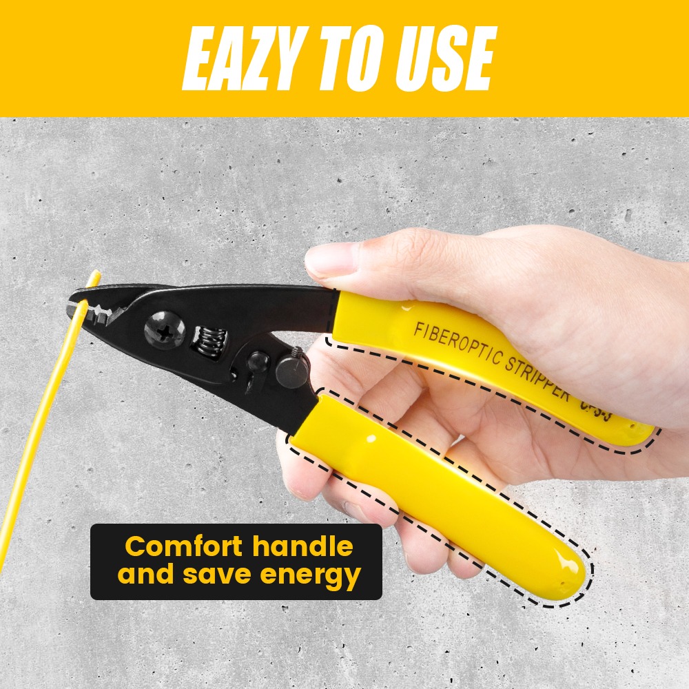 HOOLNX Fiber Optical Stripper CFS3/CFS2 Cable Cutting Plier for Simplex ...