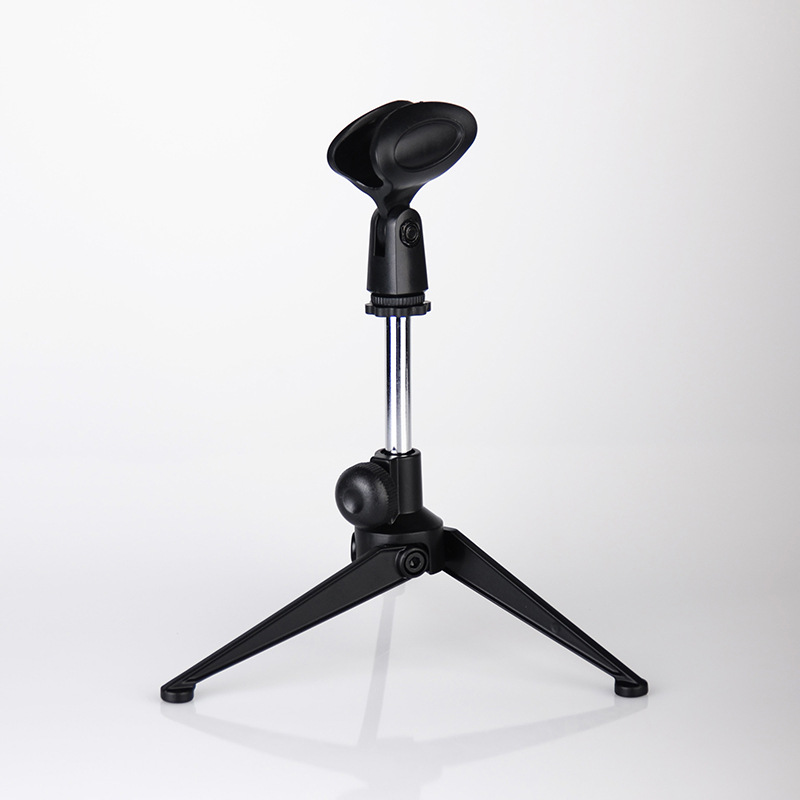 Microphone Desktop Stand Mini Portable Table Stand Retractable ...