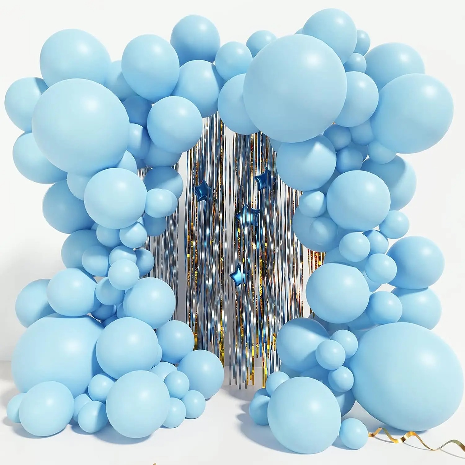 【Local delivery】100pcs Chrome 10‘’ Metallic Latex Balloons Birthday ...