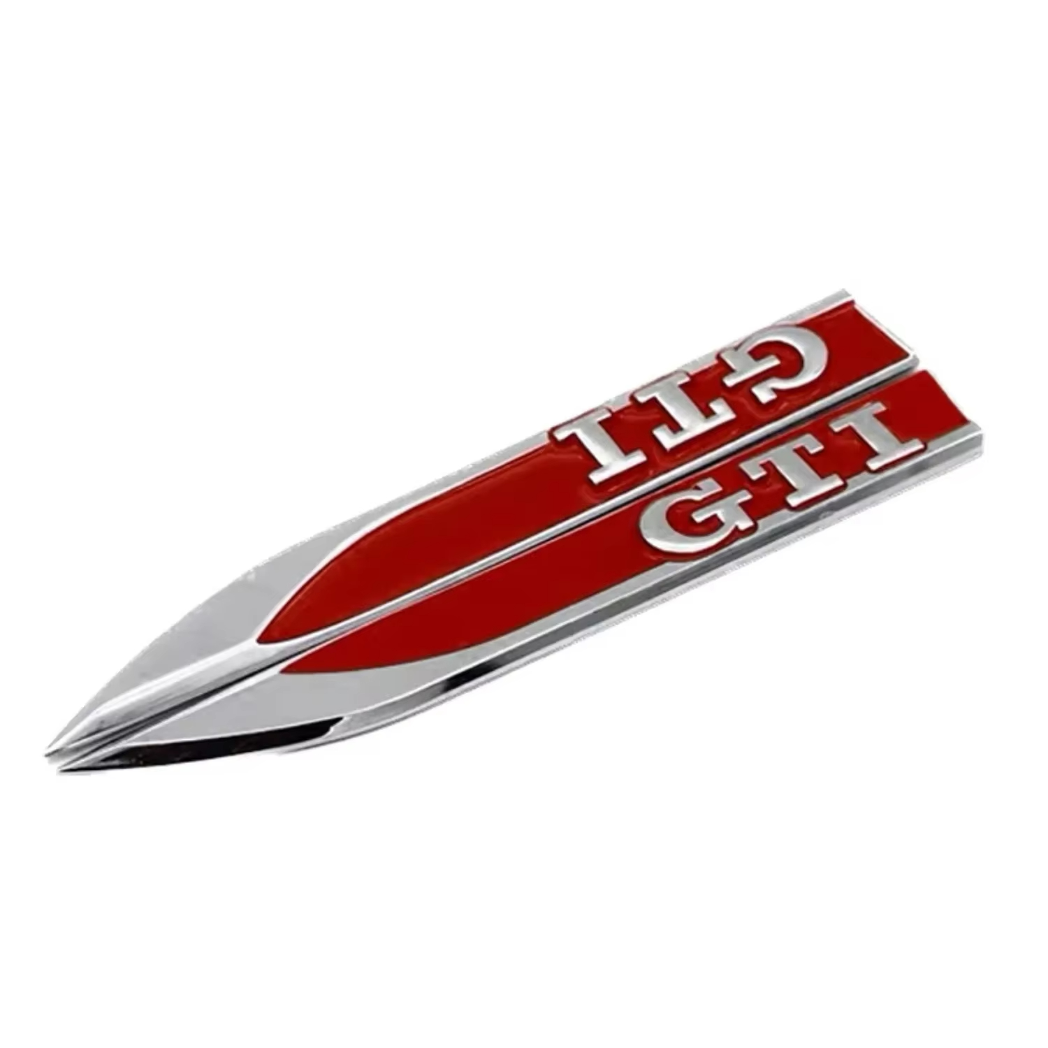 2 Pcs Metal Body Side Fender 3D Badge Sticker for Volkswagen Golf 2 3 4 ...