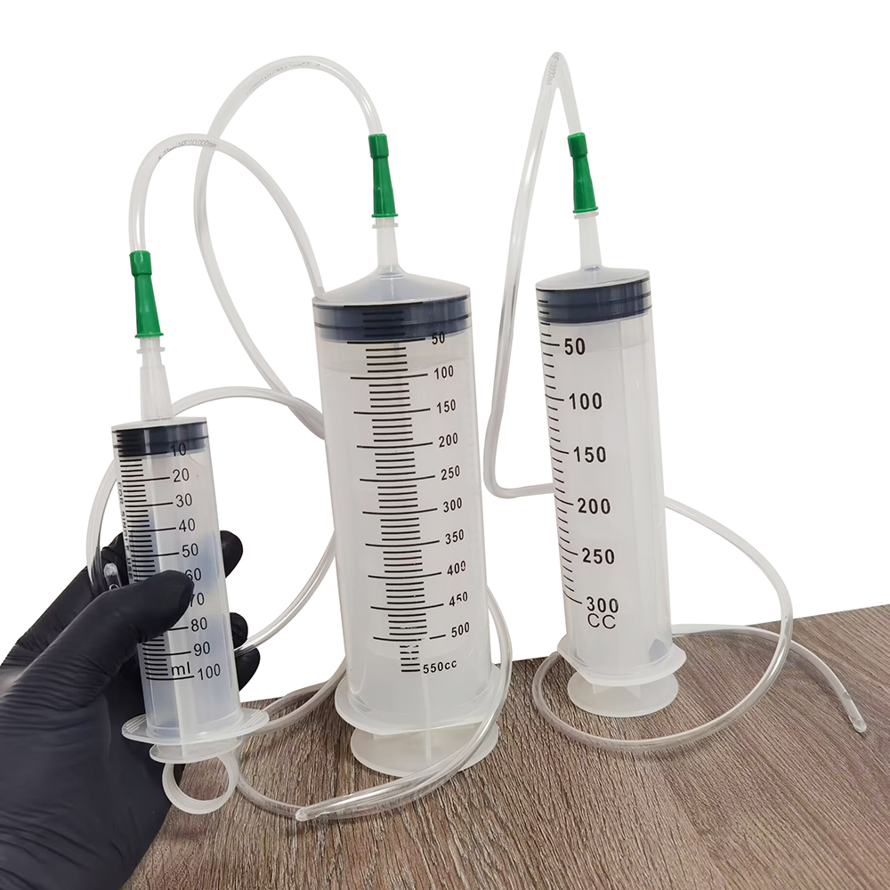 Large Capacity Syringe Syringes Reusable Pump Measuring 1.3m Tube ...