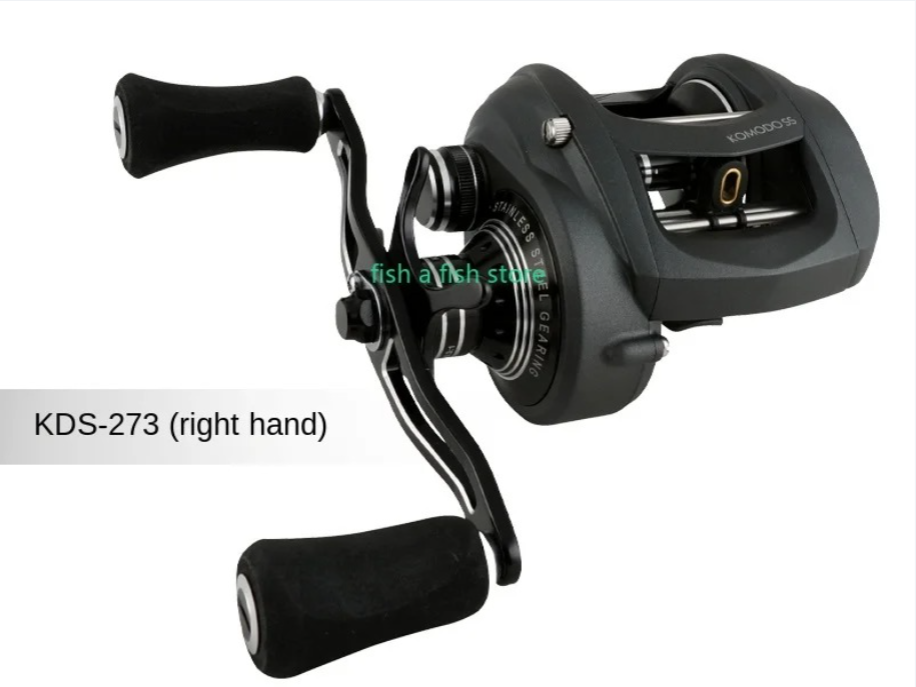 Okuma Komodo SS Superstrong Stainless Steel Gear Baitcast Fishing Reels ...