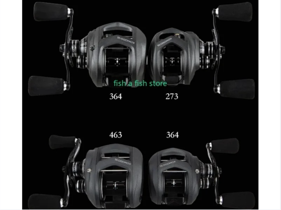 Okuma Komodo SS Superstrong Stainless Steel Gear Baitcast Fishing Reels ...