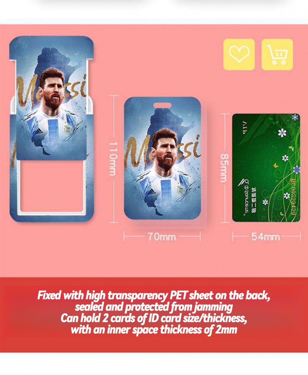 certificate permit Card holder Case Chest Card Student Meal Card Bus ...