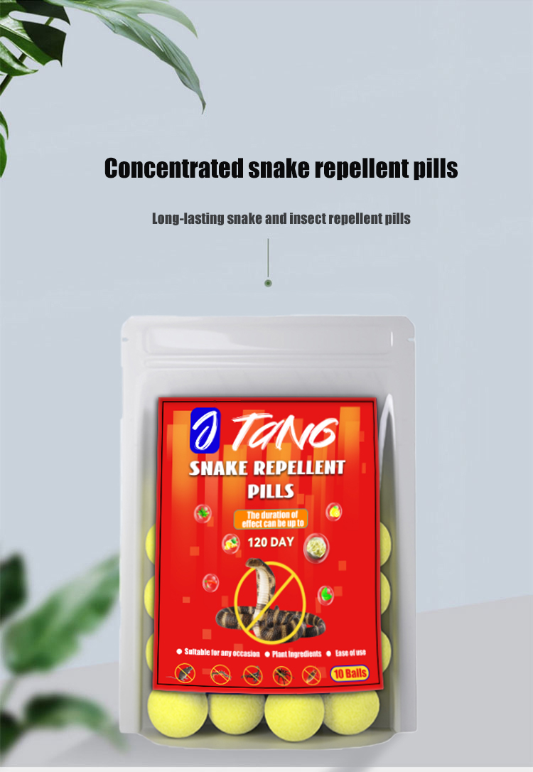 No snakes in the family sulfur Snake Repellent Pills for home 1000m ...